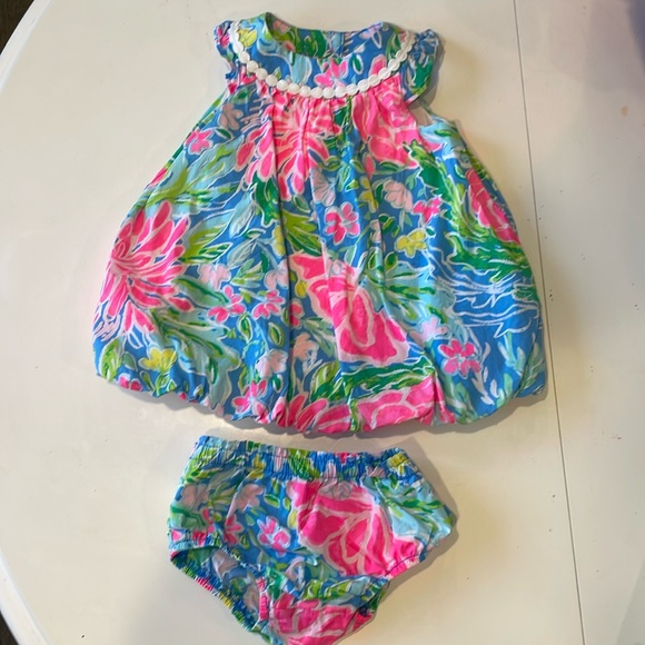 Lilly Pulitzer | Dresses | Lilly Pulitzer Girls Bubble Dress With ...